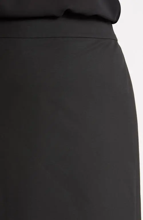 KASPER Pencil Skirt With Stretch - Black