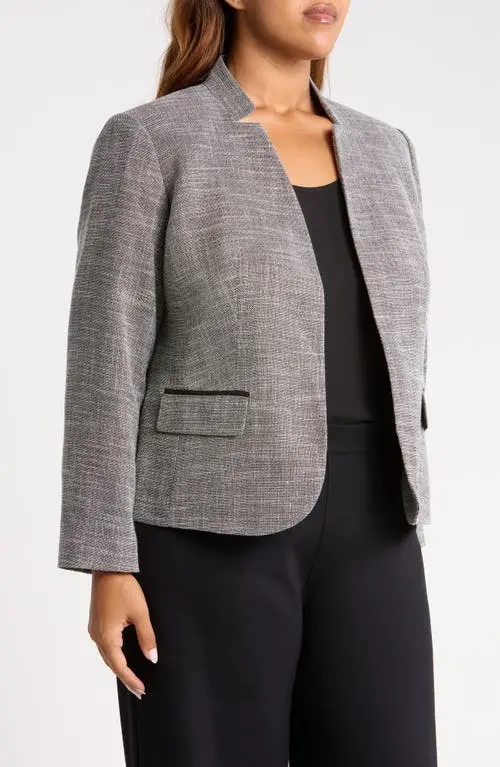 KASPER Cutout Collar Blazer