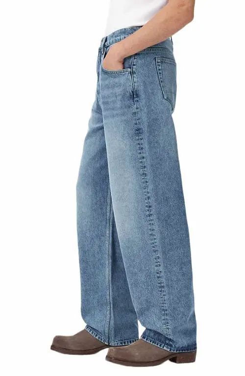 ALLSAINTS Rivet Slouch Straight Leg Jeans