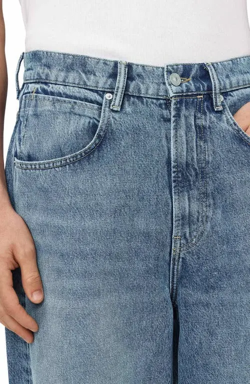 ALLSAINTS Rivet Slouch Straight Leg Jeans