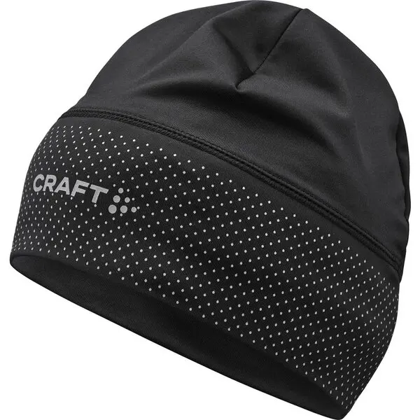 CRAFT Lumen 2 Reflective Fleece Beanie - Black