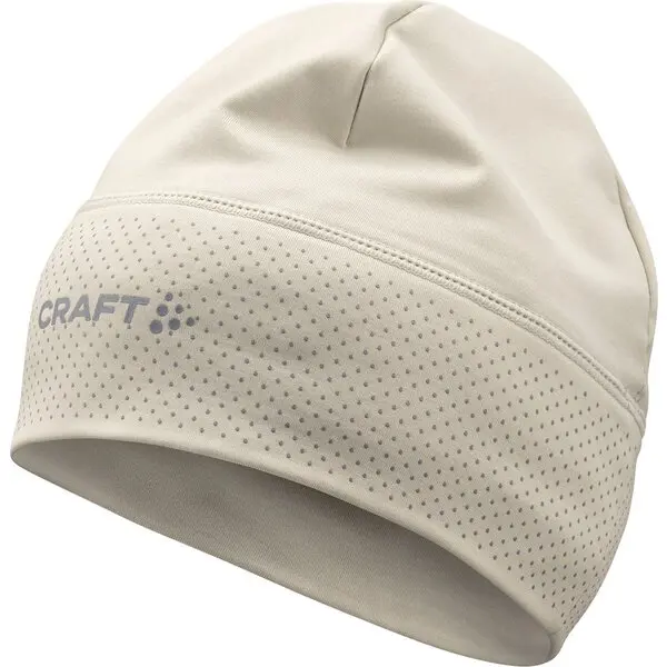 CRAFT Lumen 2 Reflective Fleece Beanie - Plaster