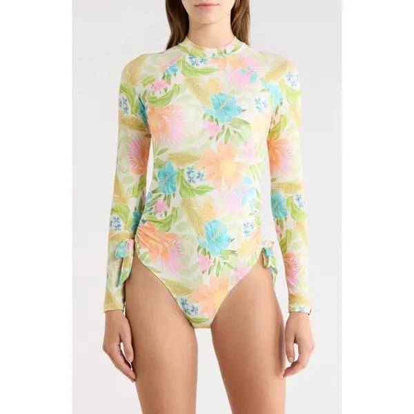 Rip Curl Catalina Island Long Sleeve One-piece Swimsuit - Multico