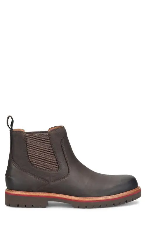ALIGN Rangley Water Resistant Lugged Chelsea Boot - Dark Brown