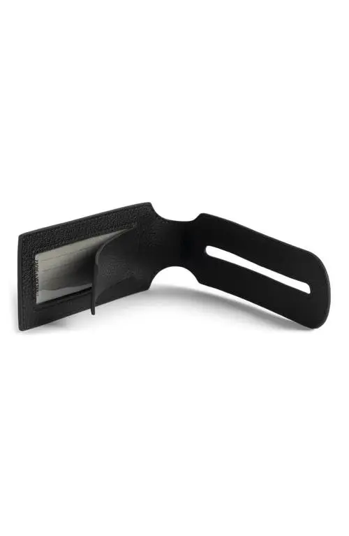 Zadig&Voltaire Graphic Print Luggage Tag - Black