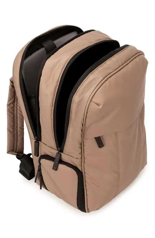 CALPAK Luka 17-inch Laptop Backpack - Chocolate