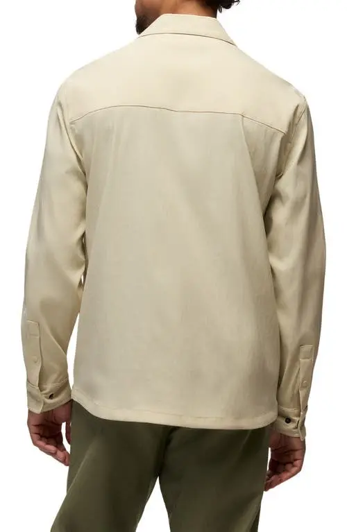 Prana Stretch Zion Long Sleeve Button-up Shirt - Beach Pebble