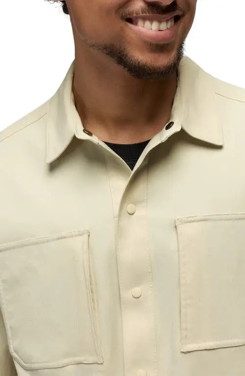 Prana Stretch Zion Long Sleeve Button-up Shirt - Beach Pebble