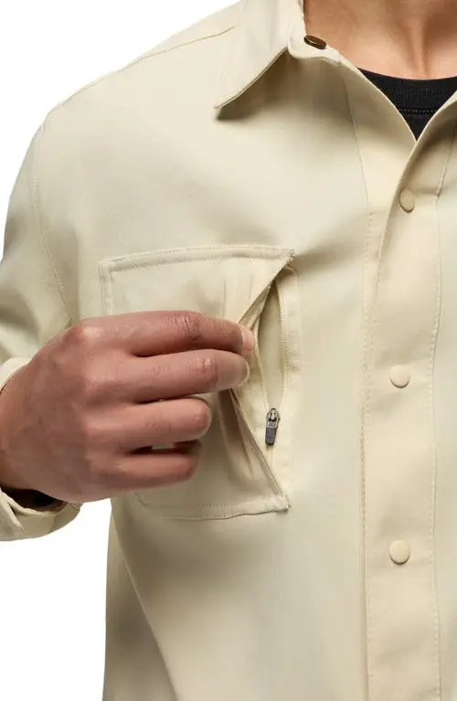Prana Stretch Zion Long Sleeve Button-up Shirt - Beach Pebble