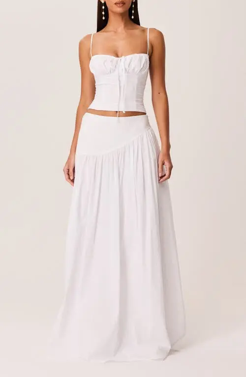 SNDYS. Ambiente Cotton Maxi Skirt