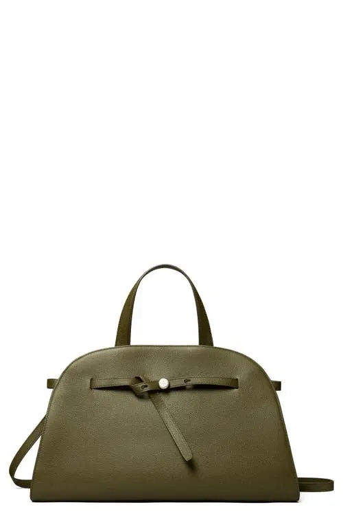 Tory Burch Romy Bauletto Leather Satchel