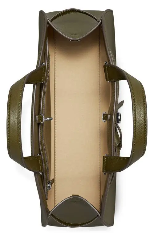 Tory Burch Romy Leather Satchel - Leccio