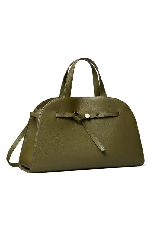 Tory Burch Romy Leather Satchel - Leccio