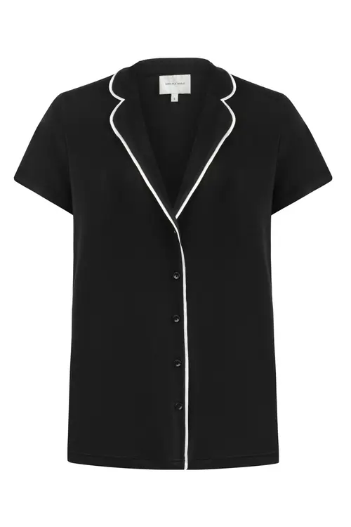MERS SILK Modal Short Sleeve Pajama Set