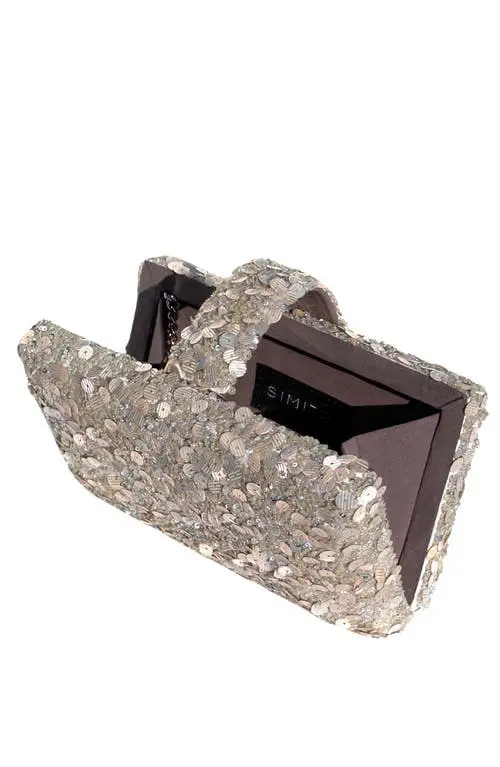 SIMITRI Classic Sequin Clutch