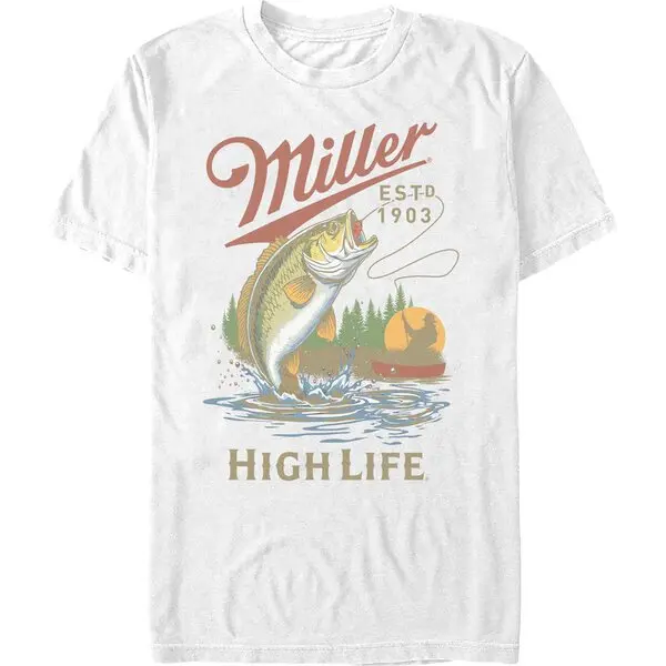 MILLER HIGH LIFE Fishing Life 1903 T Shirt