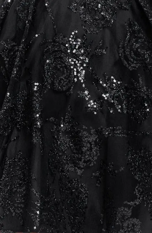 BLONDIE NITES Pinch Glitter Party Minidress