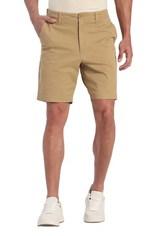 MEMBERS ONLY Stretch Cotton Chino Short - Khaki