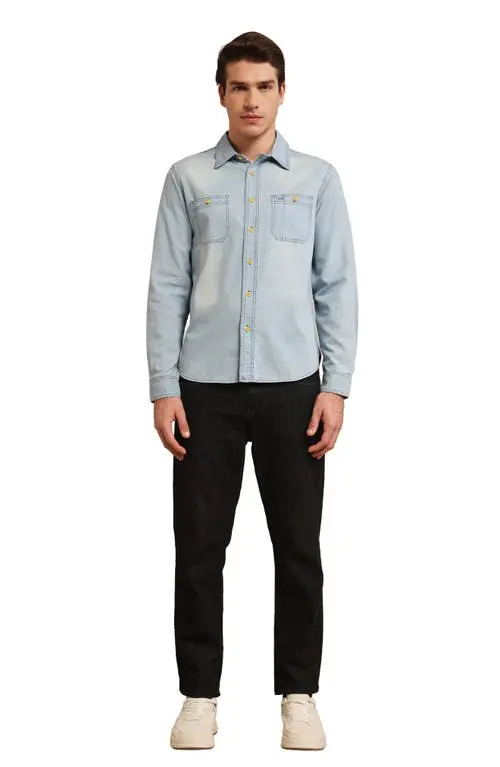 MEMBERS ONLY Denim Shirt - Light Indigo