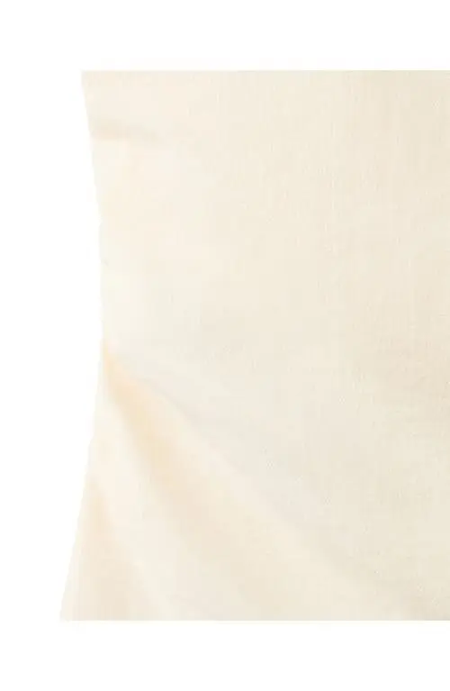 Mango Ruched Square Neck Camisole