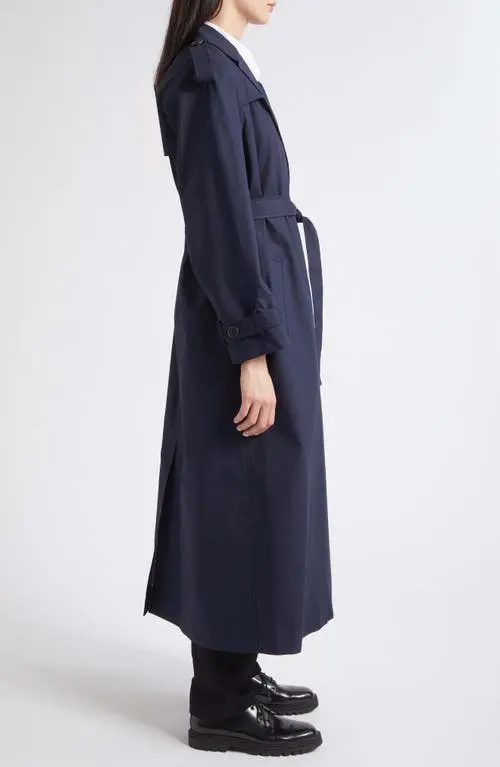 Partow Annie Bonded Cotton Trench Coat