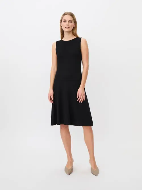 MASAI COPENHAGEN Maolcay Sleeveless Flared Midi Dress - Black