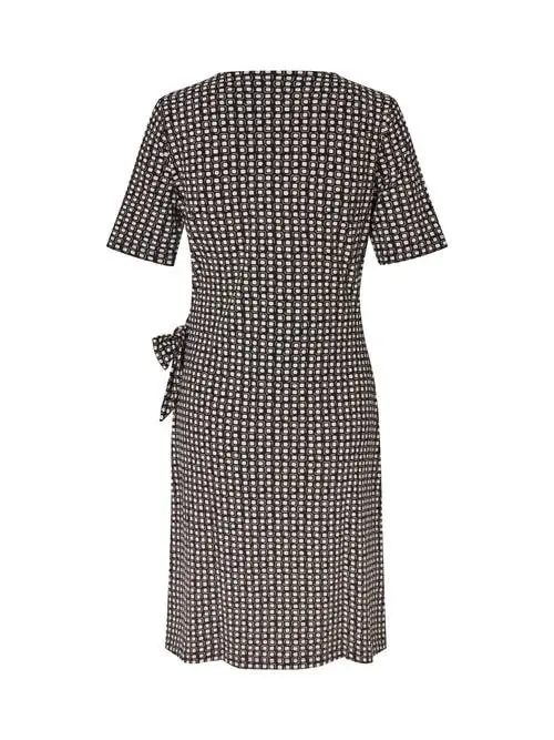 MASAI COPENHAGEN Magavros V-neck Printed Wrap Dress