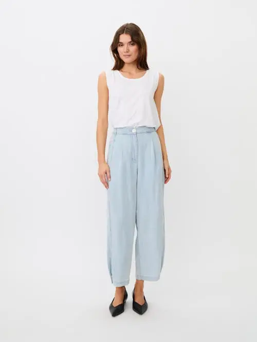 MASAI COPENHAGEN Mapunna Wide Leg Crop Jeans