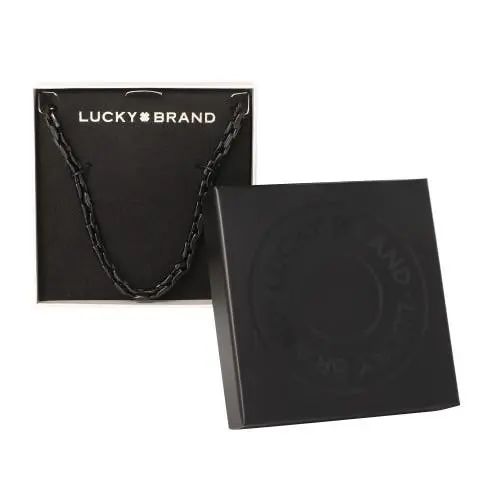 Lucky Brand Stainless Link 22 Chain Necklace