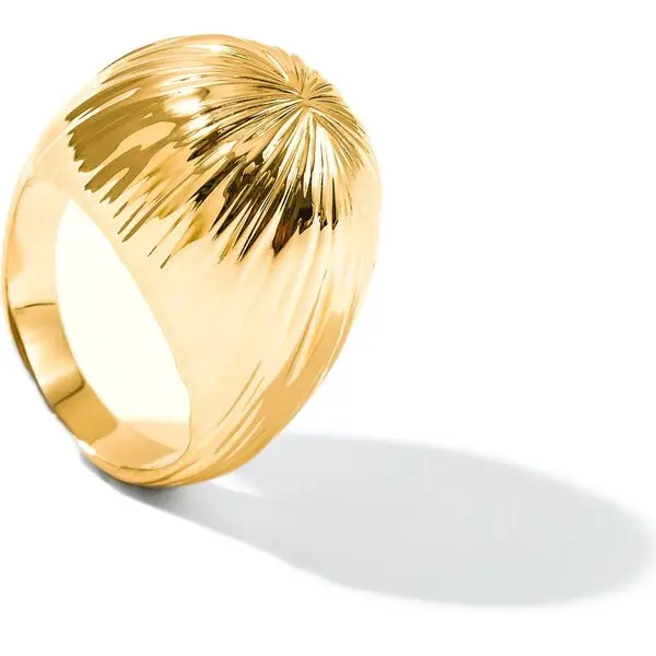 LAMINAR JEWELRY Cascade Dome Ring - Gold
