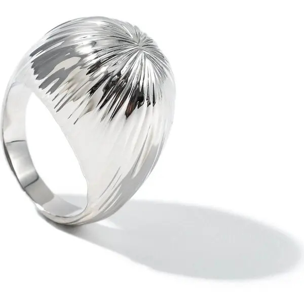 LAMINAR JEWELRY Cascade Dome Ring - Silver