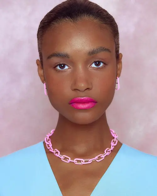 EMMA PILLS The Original Enamel Chain Necklace