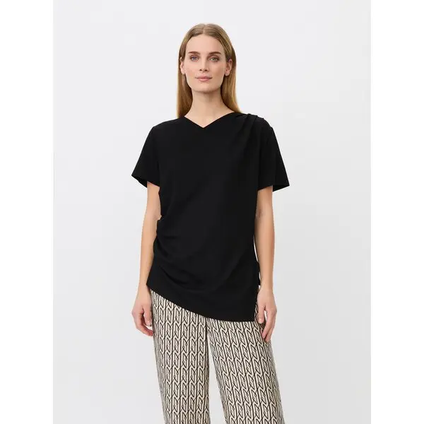 MASAI COPENHAGEN V-neck Draped T-shirt