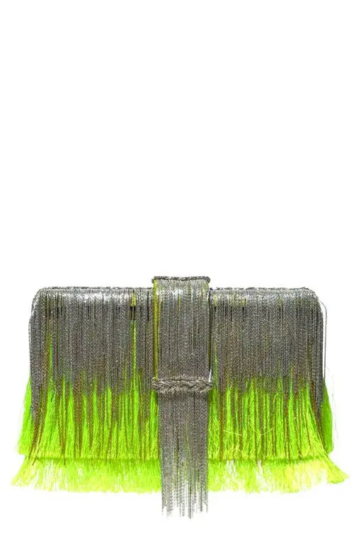 SIMITRI Tassel Ombre Clutch