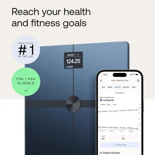 WITHINGS Body Scan Wi-fi Connected Scale