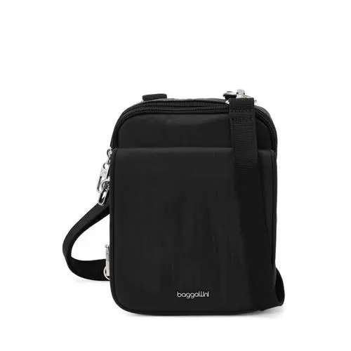 BAGGALLINI Securtex Journey Anti-theft Mini Crossbody - Black