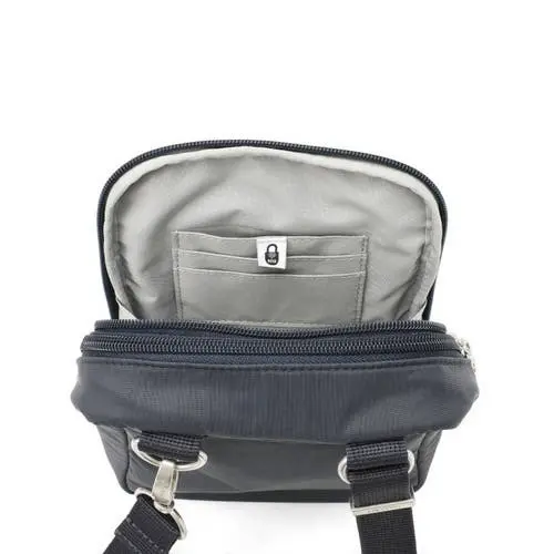 BAGGALLINI Securtex Journey Anti-theft Mini Crossbody - French Navy