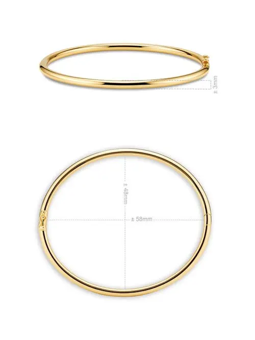 DEVATA 3mm Bangle Bracelet