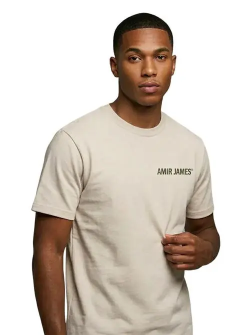 AMIR JAMES CLOTHIERS History Tee