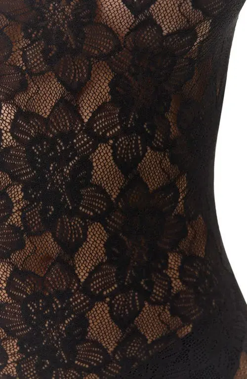 Naked Wardrobe Off The Shoulder Lace Stirrup Jumpsuit