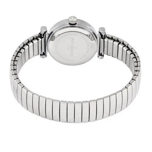 PEUGEOT Easy-read Expansion Stretch Watch 25mm - Silver