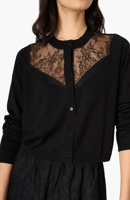 Cami Nyc Harleth Lace Panel Cardigan