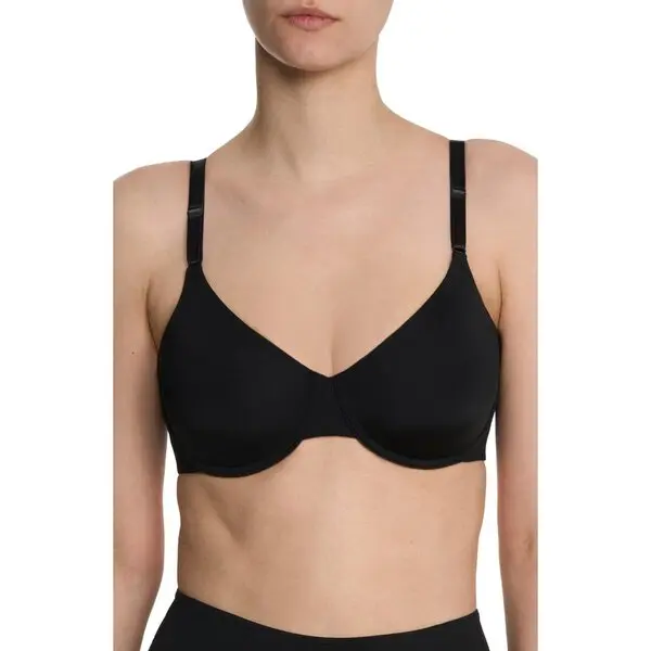 Natori Liquid Smooth Shape Underwire T-shirt Bra - Black