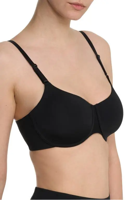Natori Liquid Smooth Shape Underwire T-shirt Bra - Black