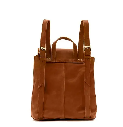 RAVEN + LILY Zilker Leather Backpack - Cuoio