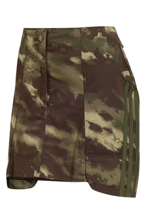 ADIDAS ORIGINALS Camo Cargo Miniskirt - Multicolor/night Cargo