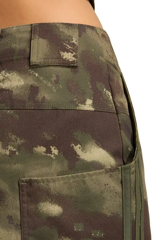 ADIDAS ORIGINALS Camo Cargo Miniskirt - Multicolor/night Cargo