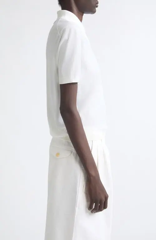 JIL SANDER Wool Crop Polo