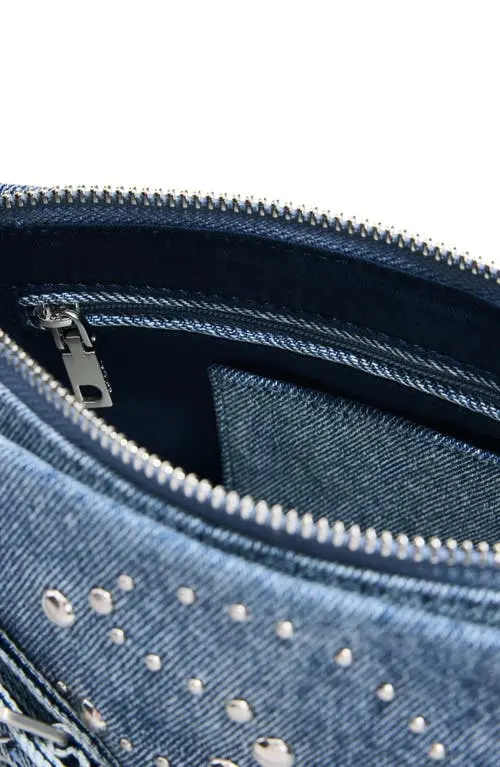 Desigual Small Denim Shoulder Bag