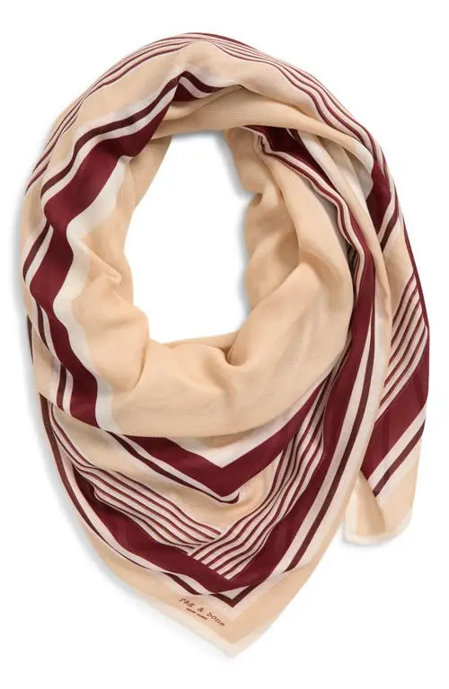 Rag & Bone Lina Striped Modal Scarf - Pomst